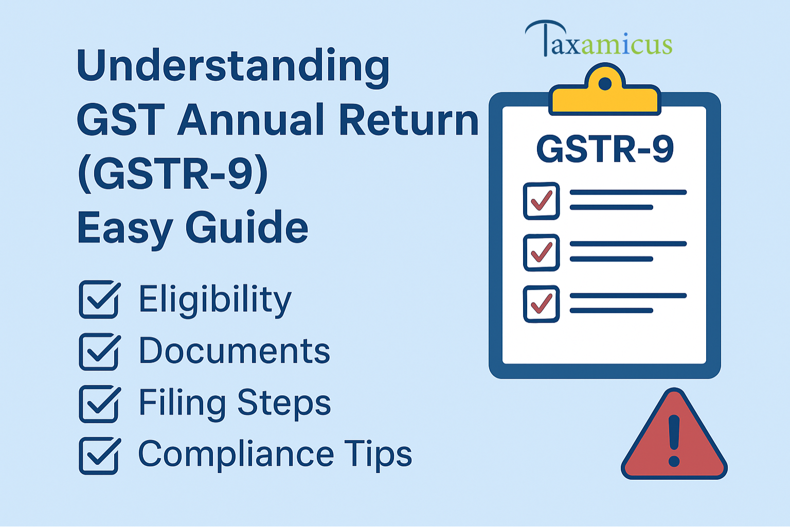 GSTR-9 - Understanding GST Annual Return – Easy Guide